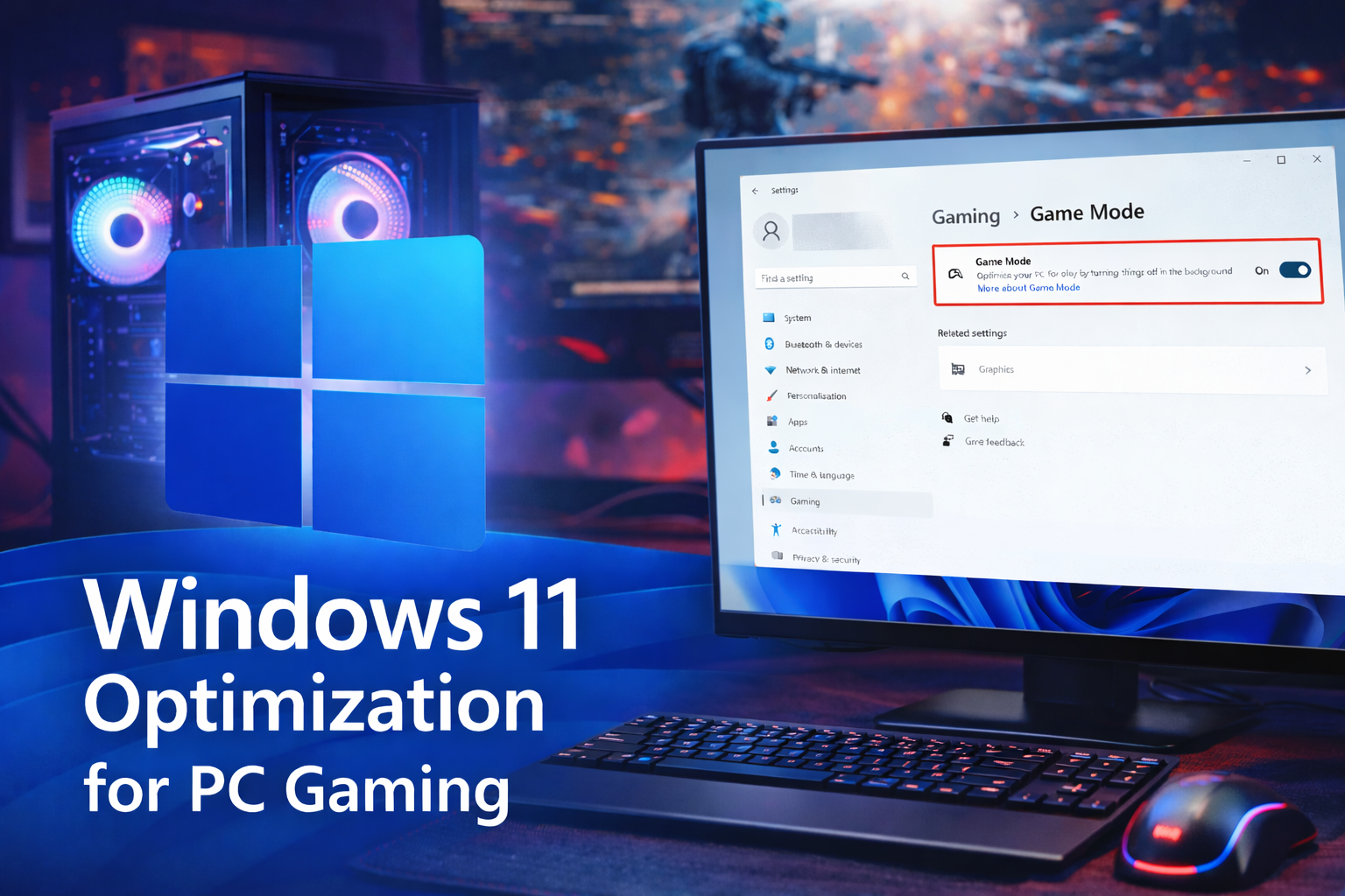 How to Optimize Windows 11 for Gaming in 2026 - Get Up to +15% FPS
